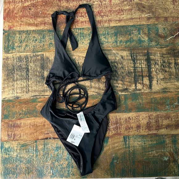 Forever 21 | Swim | Cutout Wraparound Onepiece Swimsuit | Poshmark